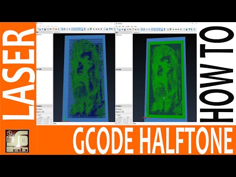 CNC Laser - Gcode halftone selfportrait with halftoner and t2laser ...