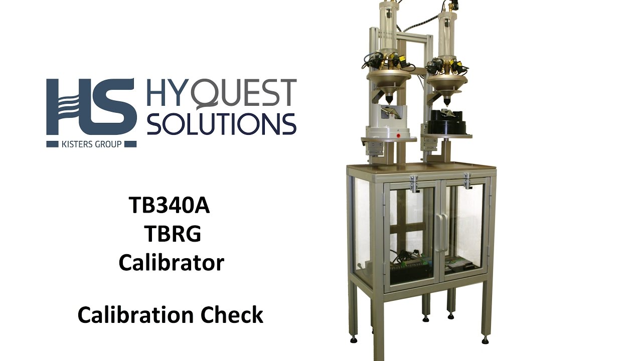 TB340A TBRG Calibrator - Calibration Check - YouTube