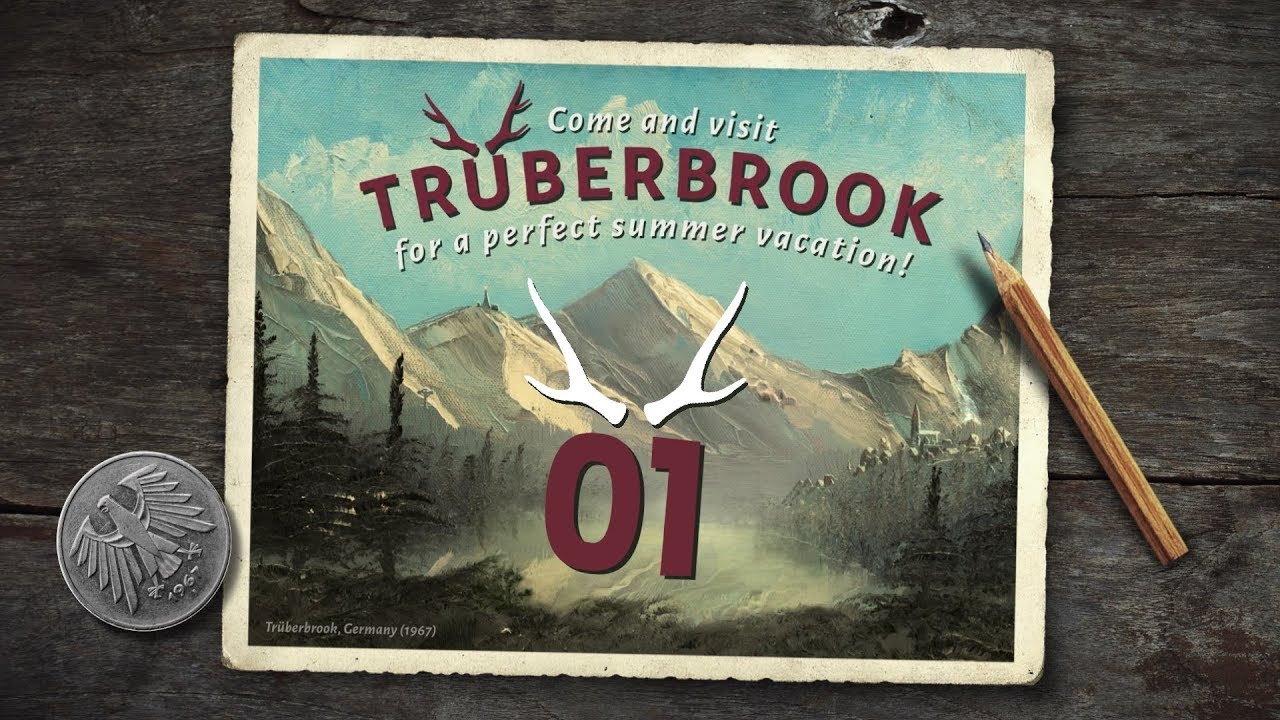 Truberbrook (PL) #1 - Gra niczym Twin Peaks i Stranger Things (Gameplay ...