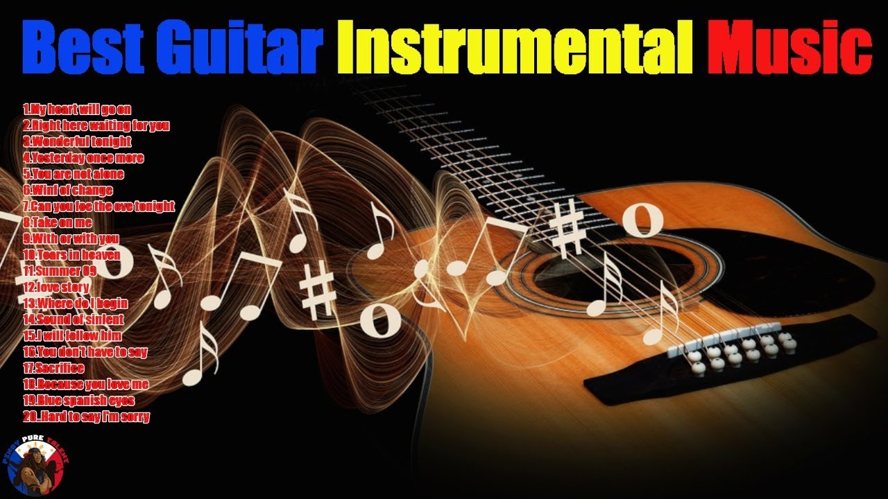🔴Top 20 Guitar Instrumental Music:🔴 Best of Romantic guitar Rendition ...