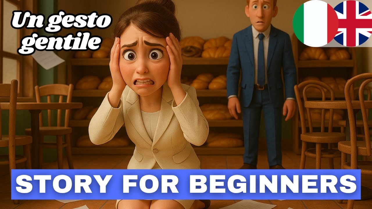 START LEARNING ITALIAN with a simple story (A1-A2) - YouTube