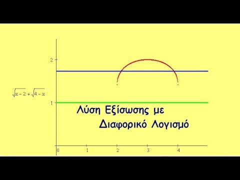 Λύση Εξίσωσης με Διαφορικό Λογισμό (Παπούλας Νίκος) - YouTube