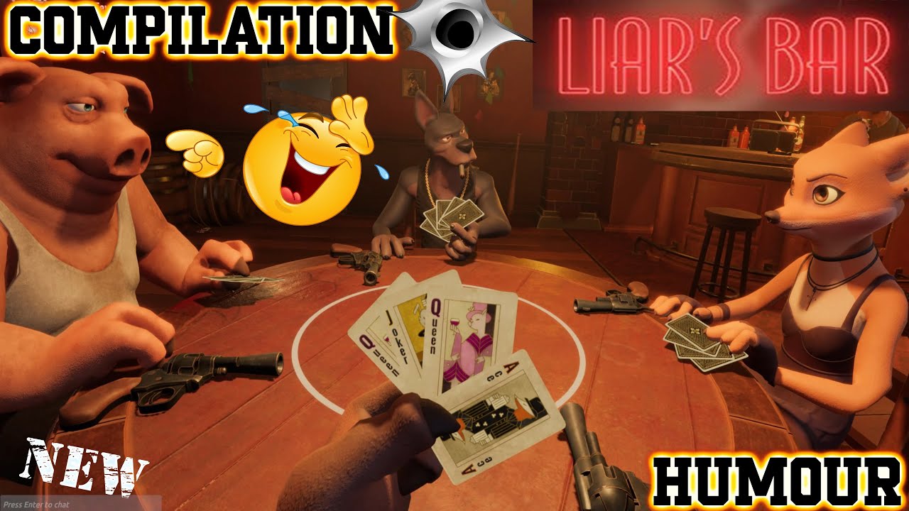 LIAR'S BAR GAMEPLAY #2 COMPILATION ONLINE ! HUMOUR ET SURCHAUFFE SUR ...