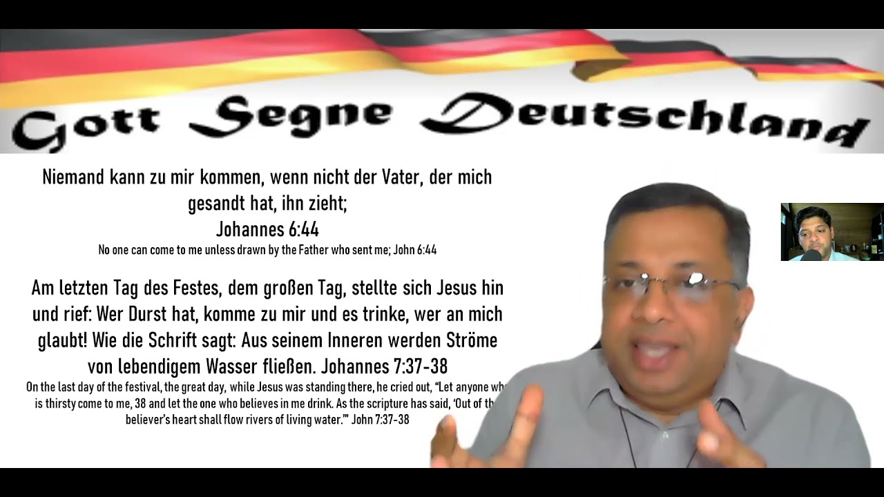 God bless Germany | Vortrag 1 | Sebastian Sales | AFCM Germany | Gott ...