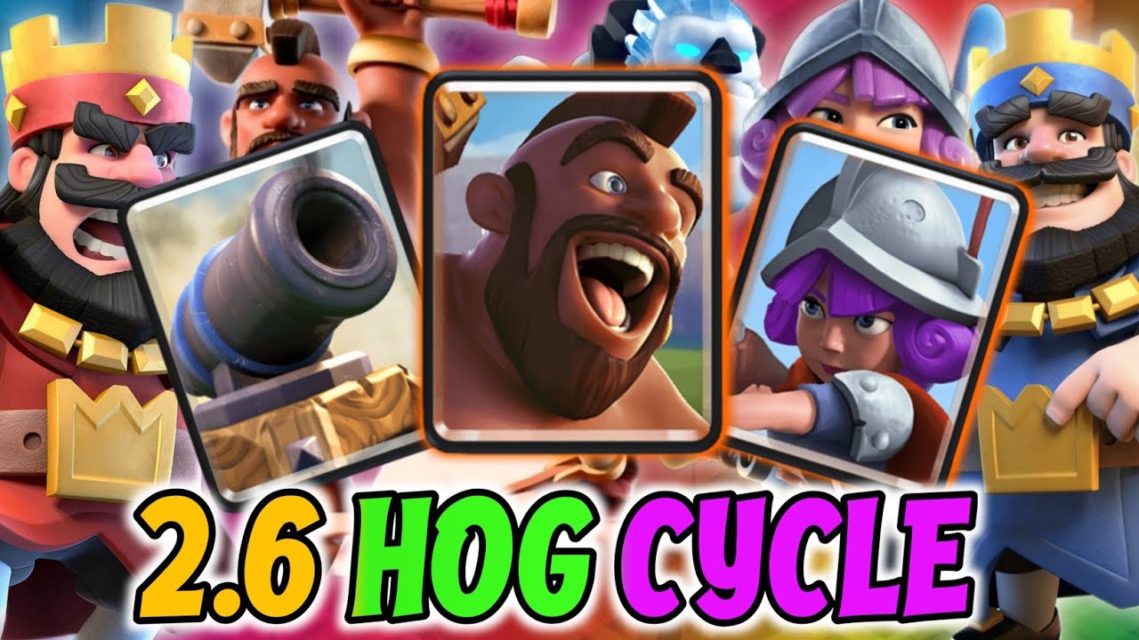 PUSH LEAGUE 5 WITH 2.6 HOG🤩 | CLASH ROYALE INDONESIA - YouTube