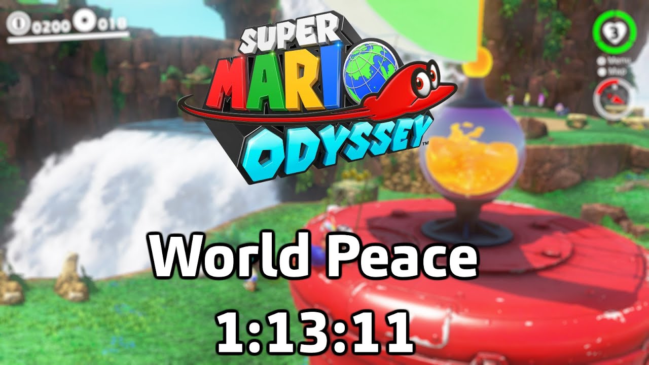 Super Mario Odyssey World Peace (v1.3.0) in 1:13:11 - YouTube