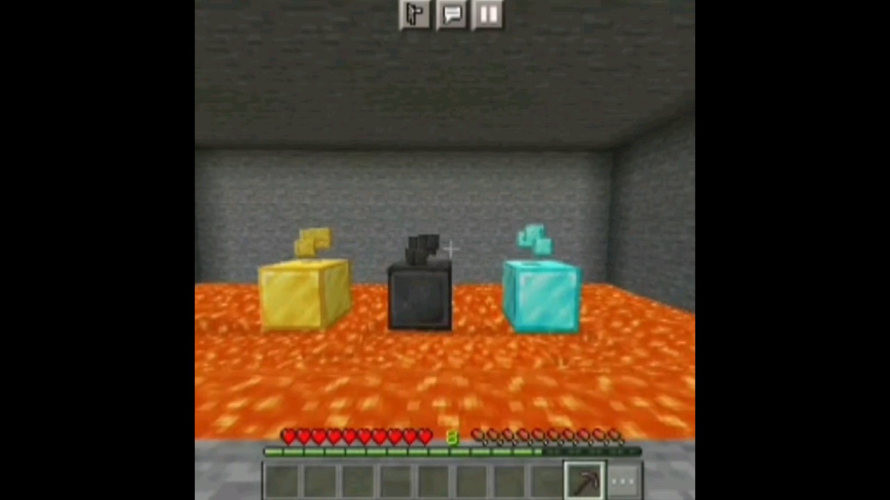 Diamond vs netherite vs gold - YouTube