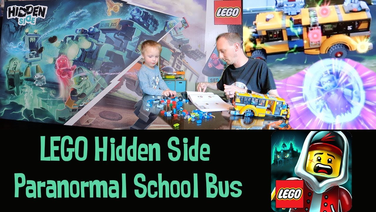 LEGO Hidden Side Paranormal School Bus - YouTube