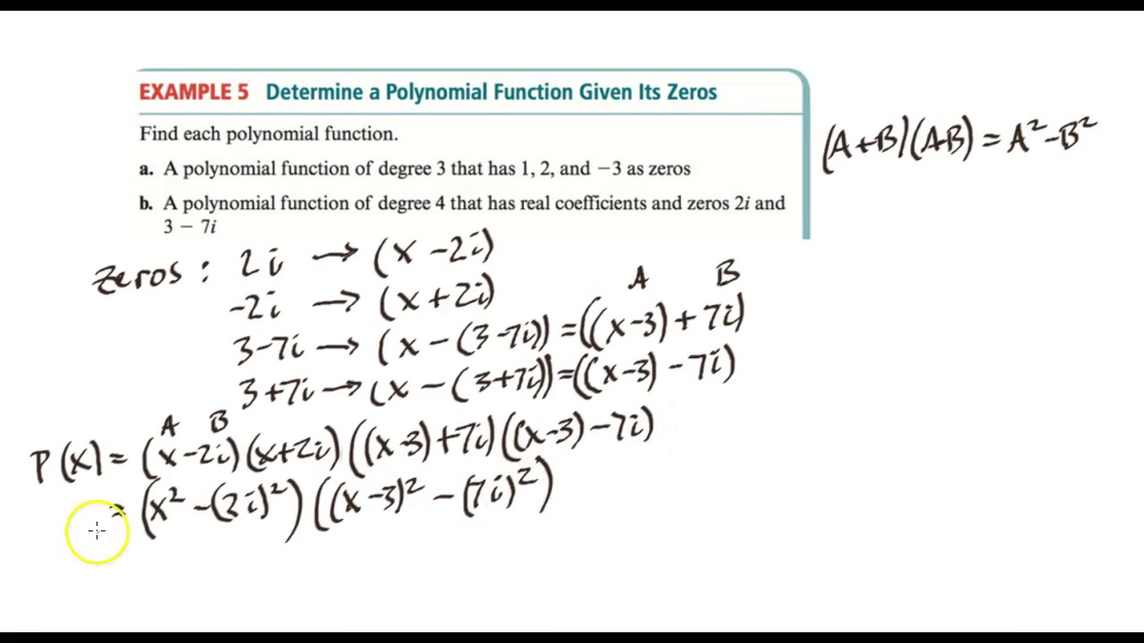 Chapter 3 - Section 4 - Example 5b - YouTube