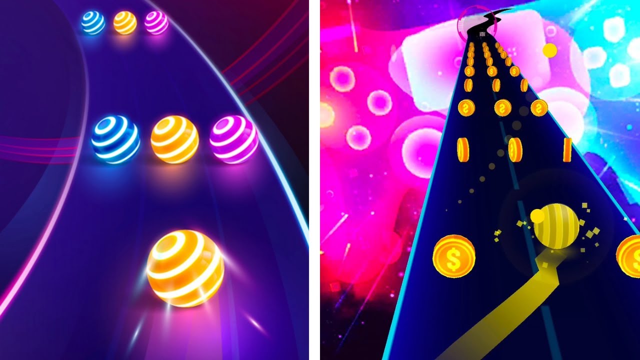 Dancing Road: Color Ball Run!Video game Gamingplay Android and iOS ...