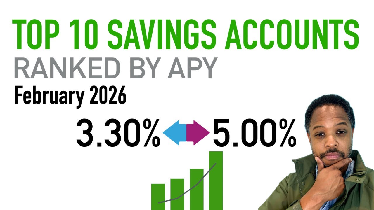 Top 10 High-Yield Savings Accounts Ranked by APY – February 2026 ...