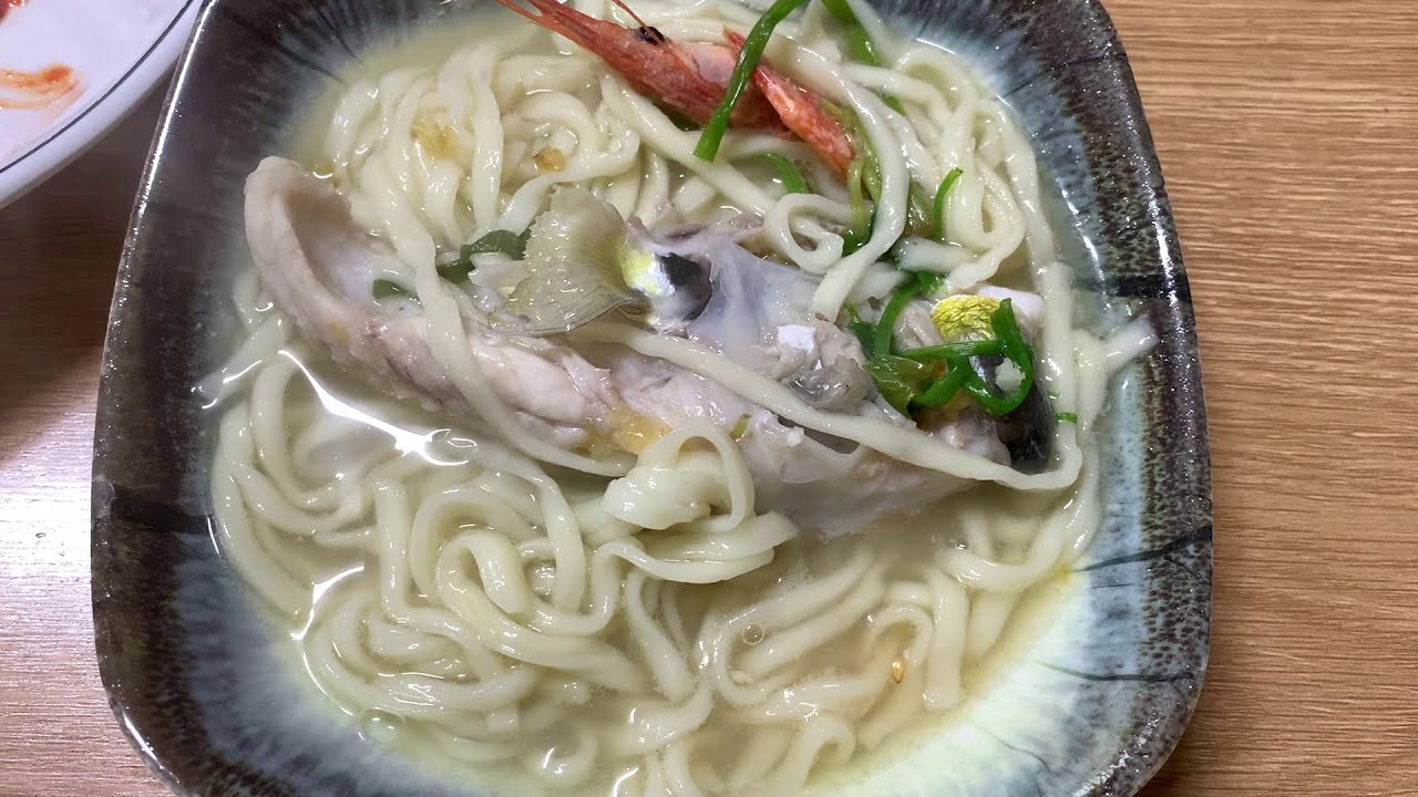 #분당맛집 복진면 복칼국수 - Blowfish Noodles, Fried blowfish skin, Blowfish skin ...