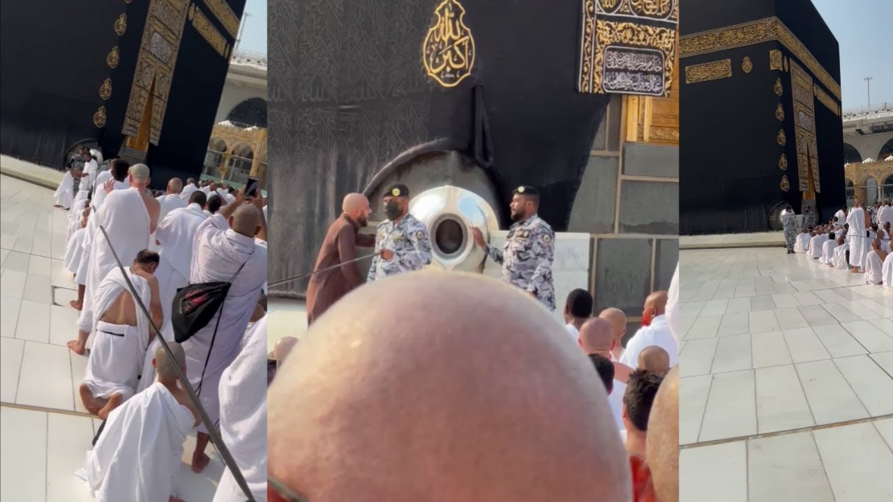 Witnessing a Respected Moment During Umrah Offering Asar Prayer at the ...