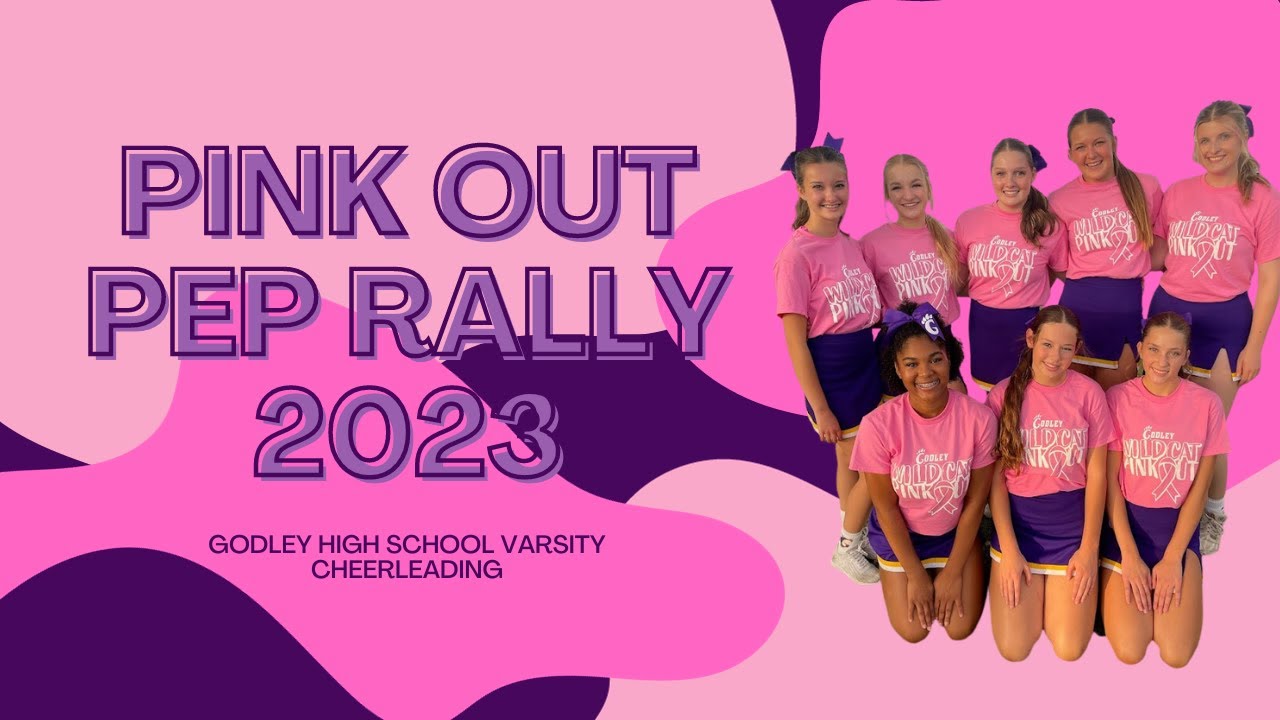 Pink Out Pep Rally Routine GHS Cheer 2023 - YouTube