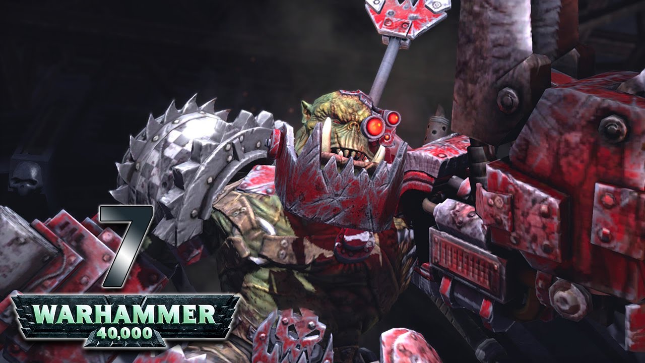 J'EXTERMINE LE CHEF DES ORKS AVEC UN GRAND PLAISIR ! POUR L'EMPEREUR ...