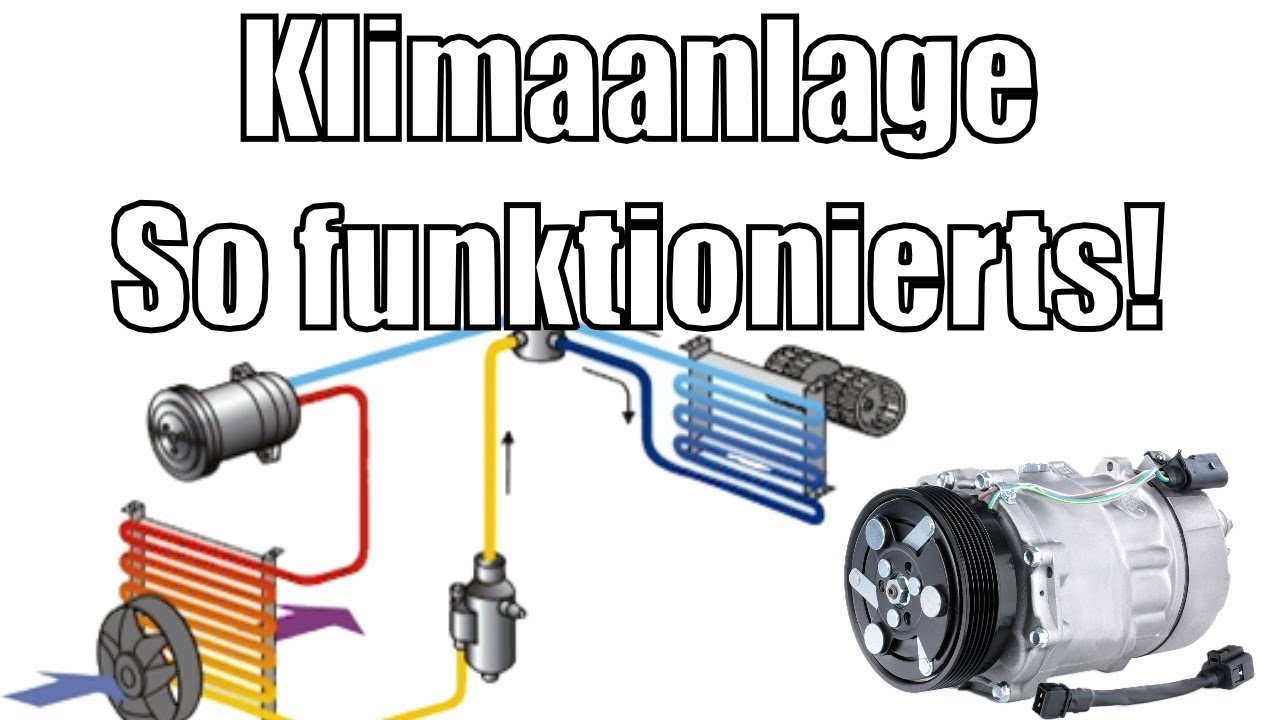 So funktioniert`s! PKW-Klimaanlage - YouTube