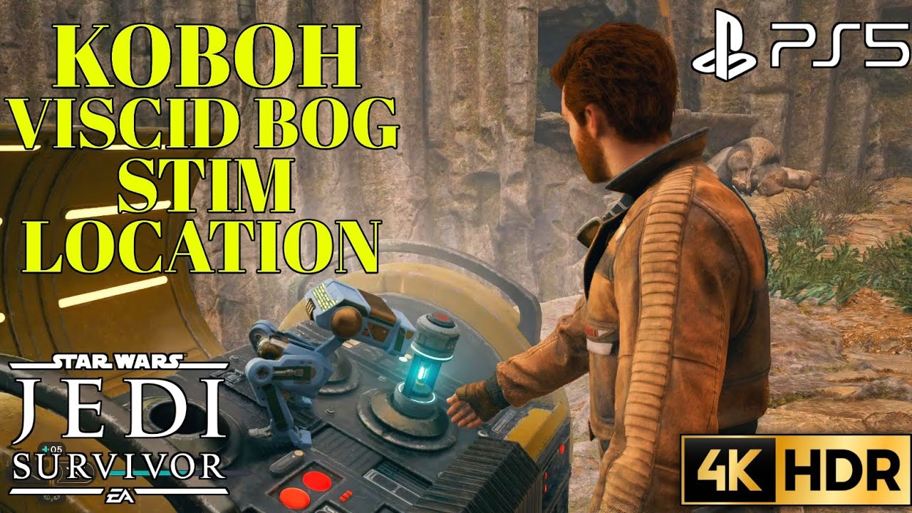 How to Get Stim Koboh Viscid Bog STAR WARS Jedi: Survivor Viscid Bog ...