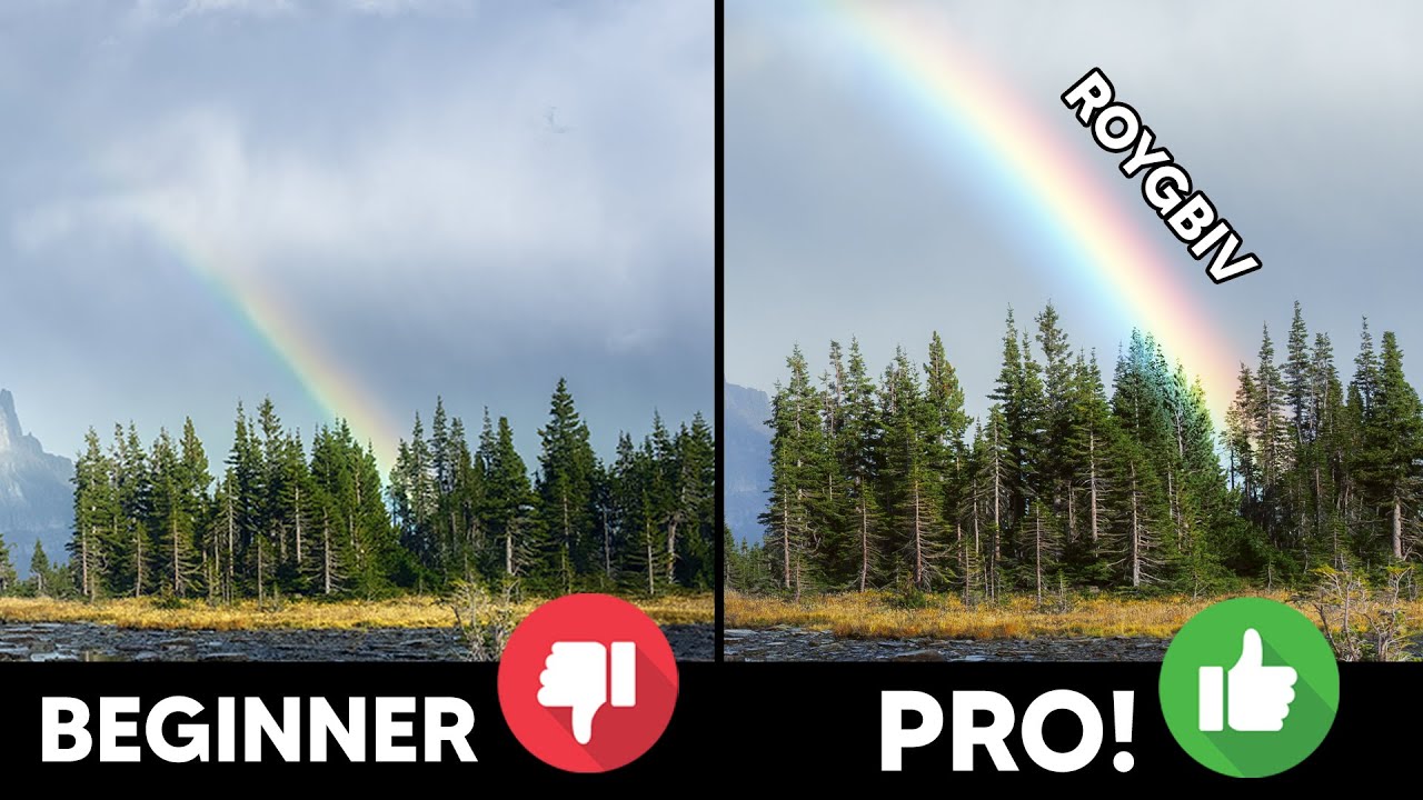 The "Rainbow Problem" (& how to FIX it) - Photoshop 2025 - YouTube