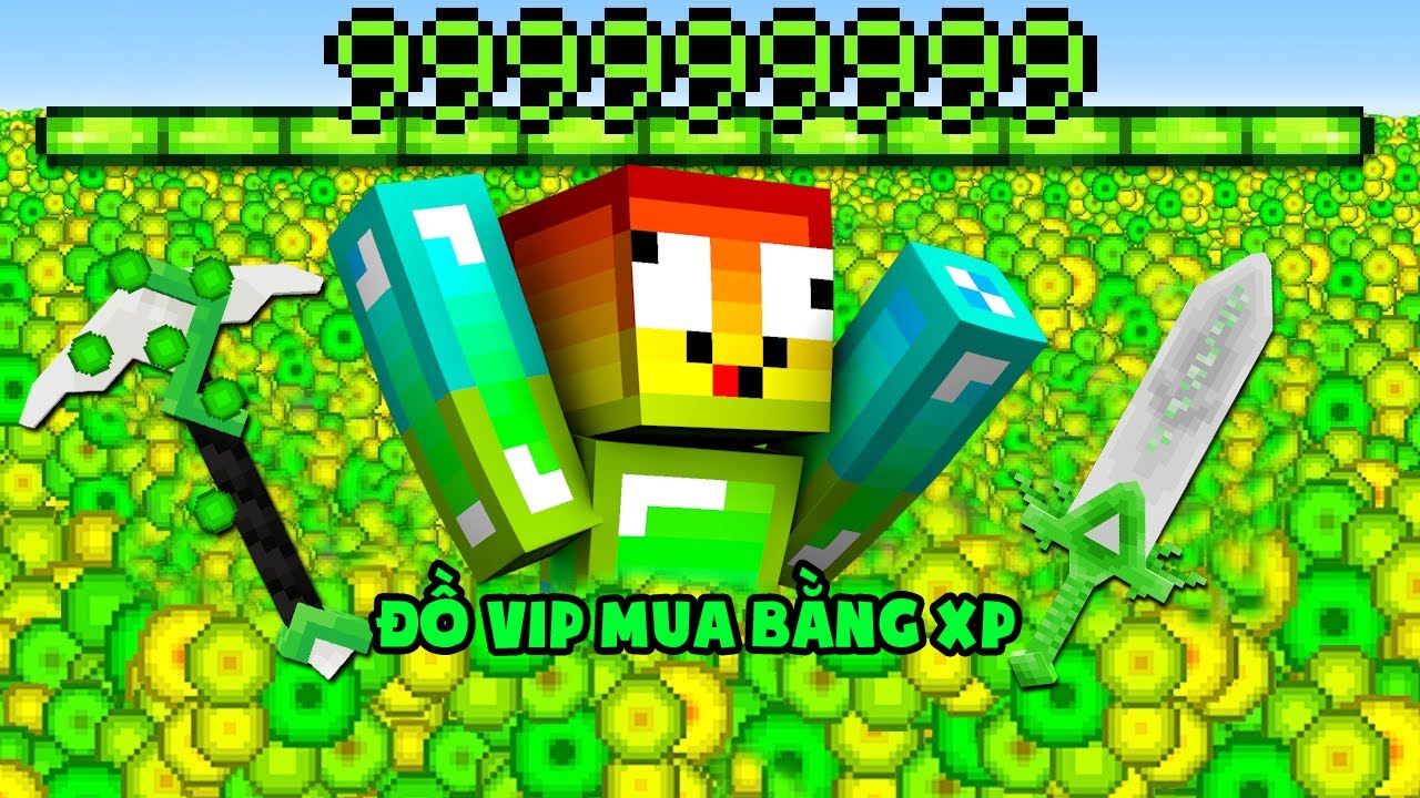 Minecraft Nhưng Noob Mua Đồ Vip Bằng Kinh Nghiệm - YouTube