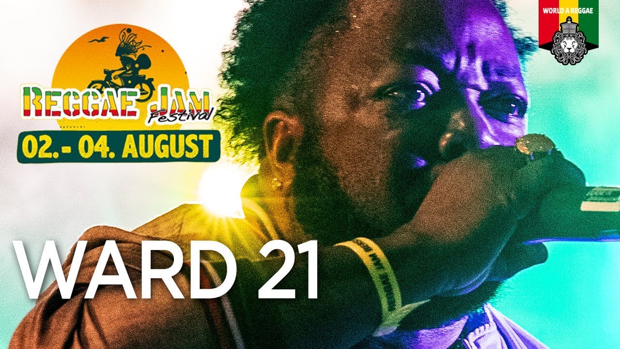 WARD 21 Live at Reggae Jam 2019 - YouTube