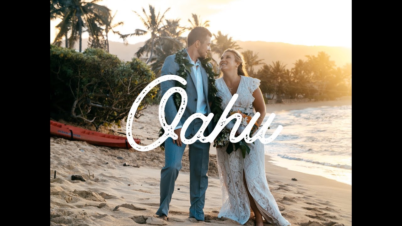 Riley + Zac // Oahu Destination Wedding Film - YouTube