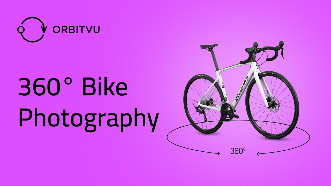 360 Spin Product Photography of a Bicycle - Orbitvu Bike Studio - YouTube