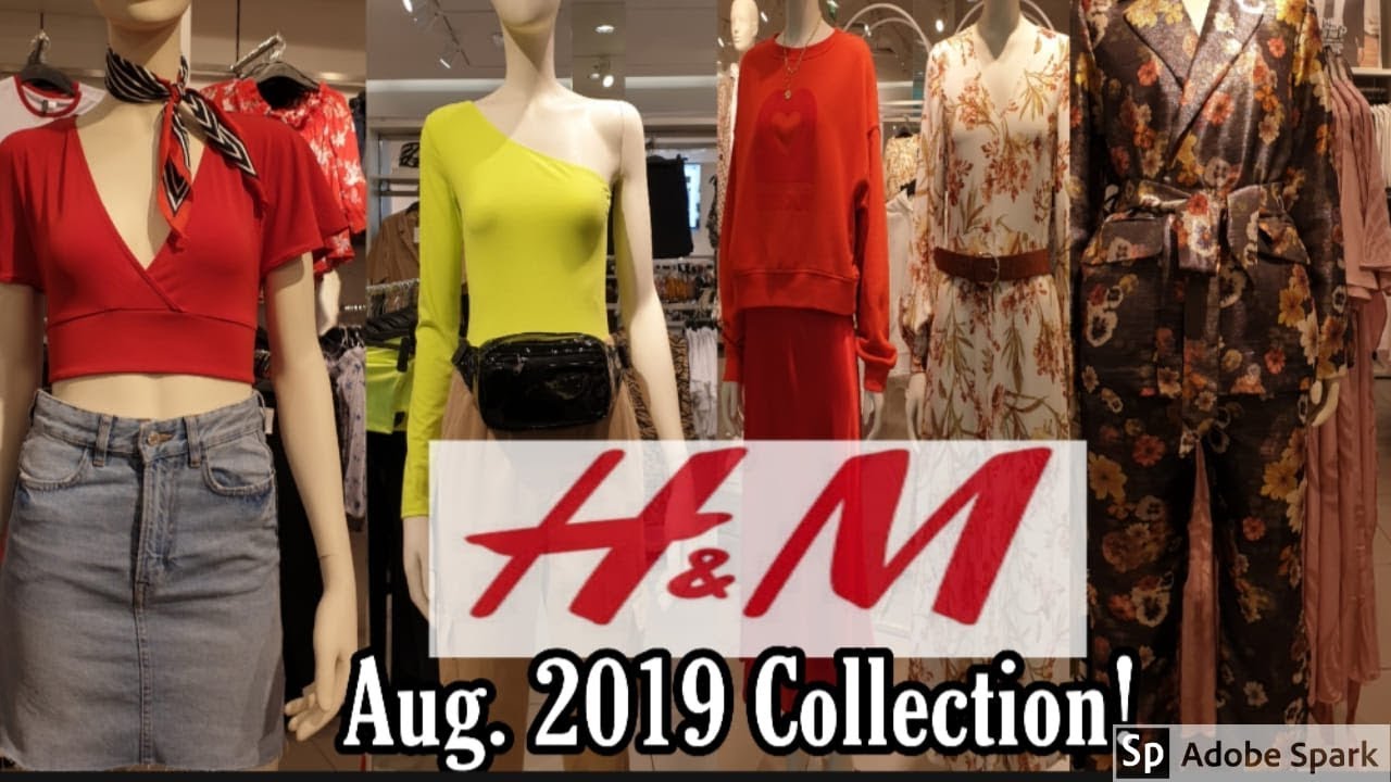 H&M New Collection Aug 2019 | Summer to Fall transition - YouTube