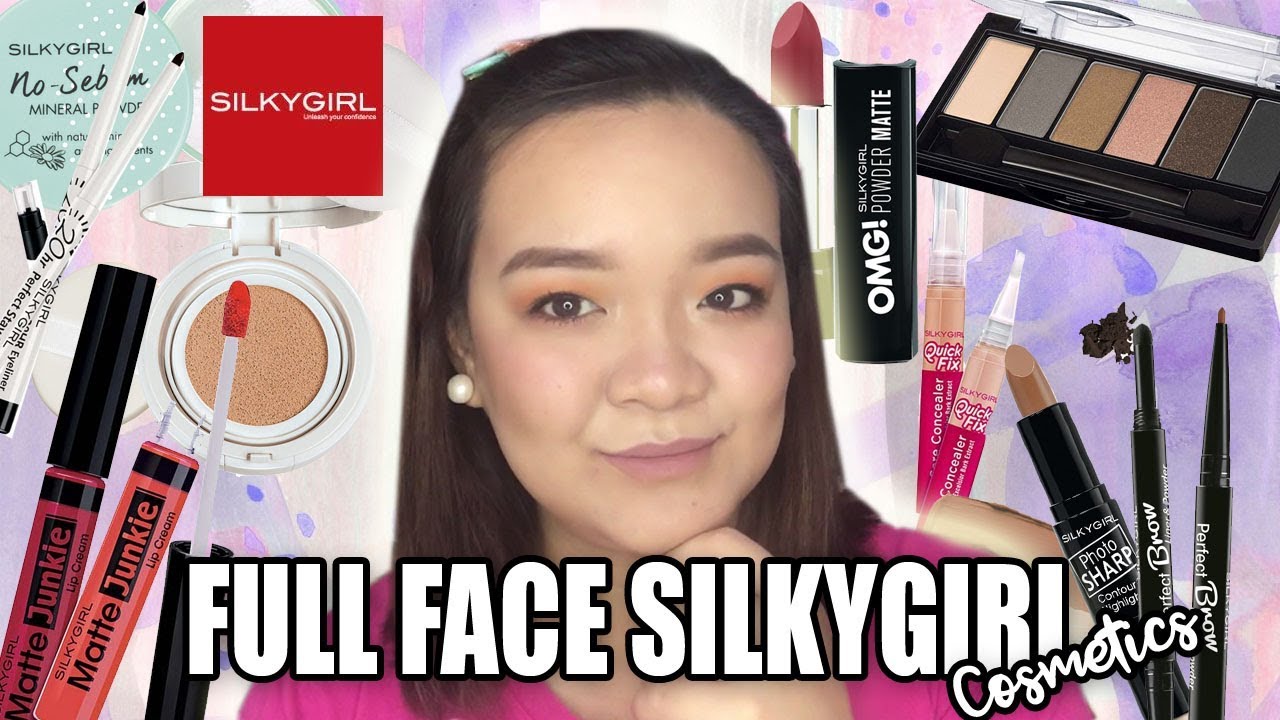 FULL FACE Using SILKYGIRL COSMETICS + GIVEAWAY |itsRayrose - YouTube