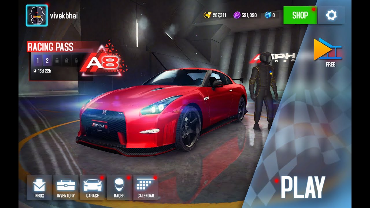 Nissan GT-R car gameplay bhai first voice video - YouTube