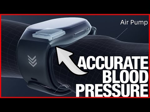 Inflatable Blood Pressure Monitoring Smartwatch by YHE BP Doctor! - YouTube