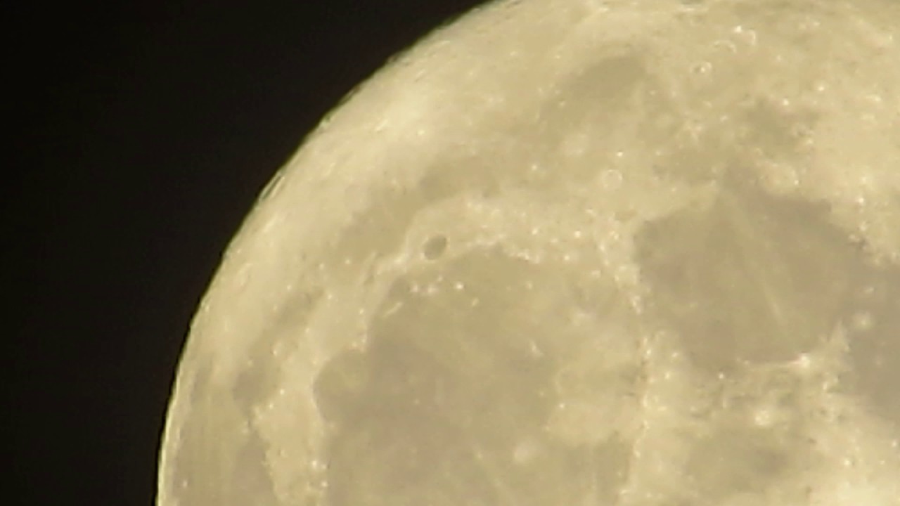 Full Moon Zoom 200x - YouTube