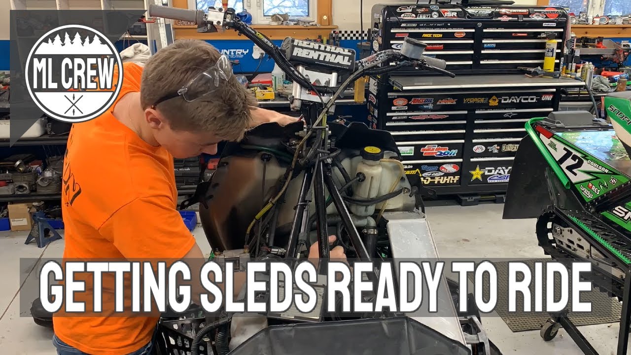 Wrenching on the Sno Pros | Sno Pro 600, Sno Pro 500 - YouTube