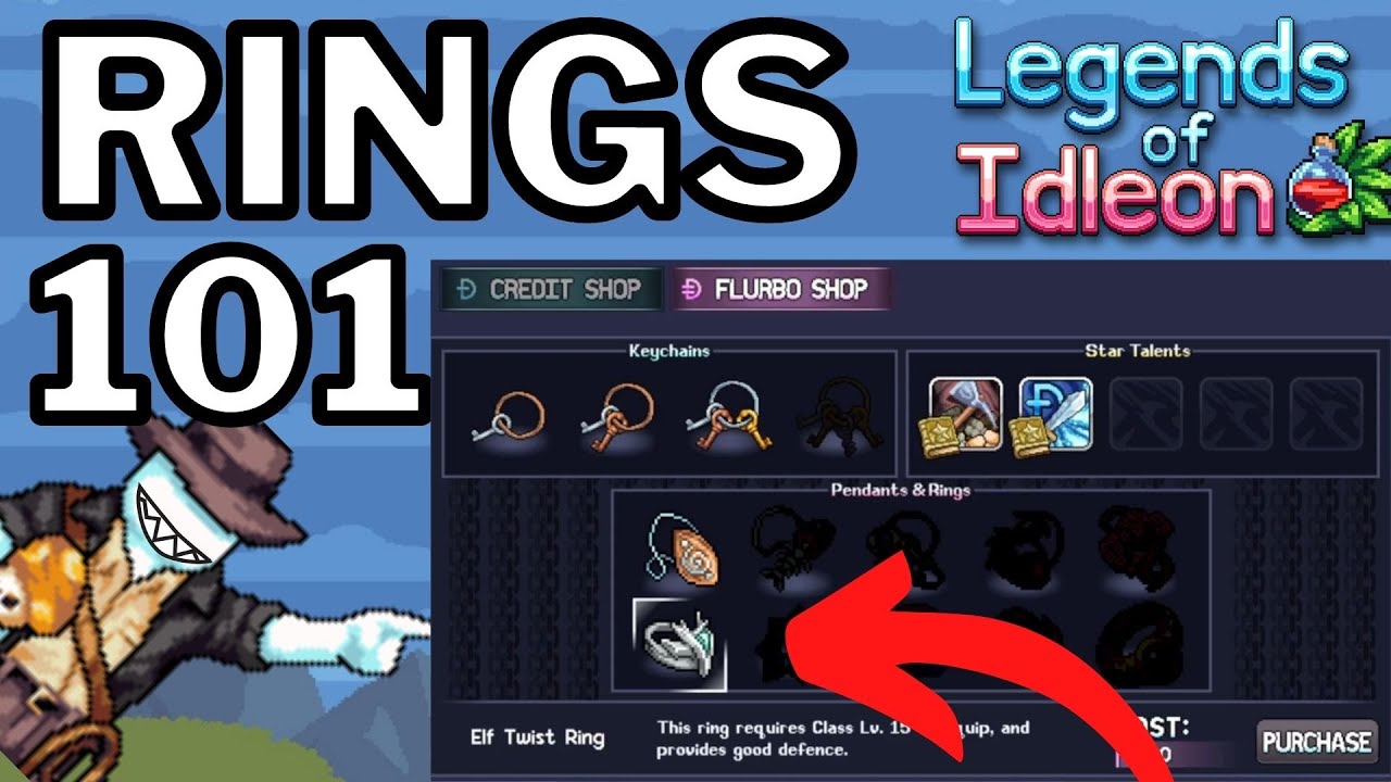 IdleOn - All Dungeon Rings! - YouTube