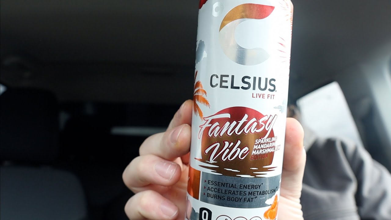 Celsius fantasy vibes new energy drink flavor - YouTube