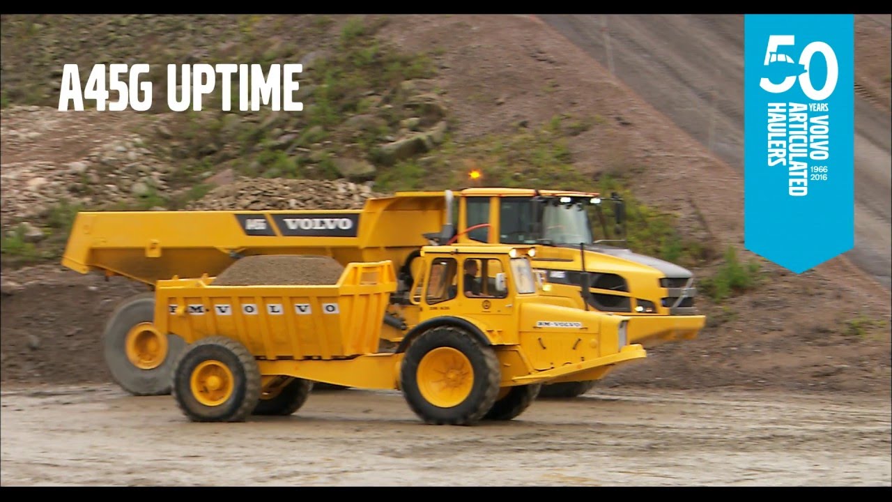 Volvo G-series articulated hauler: The perfect package - YouTube