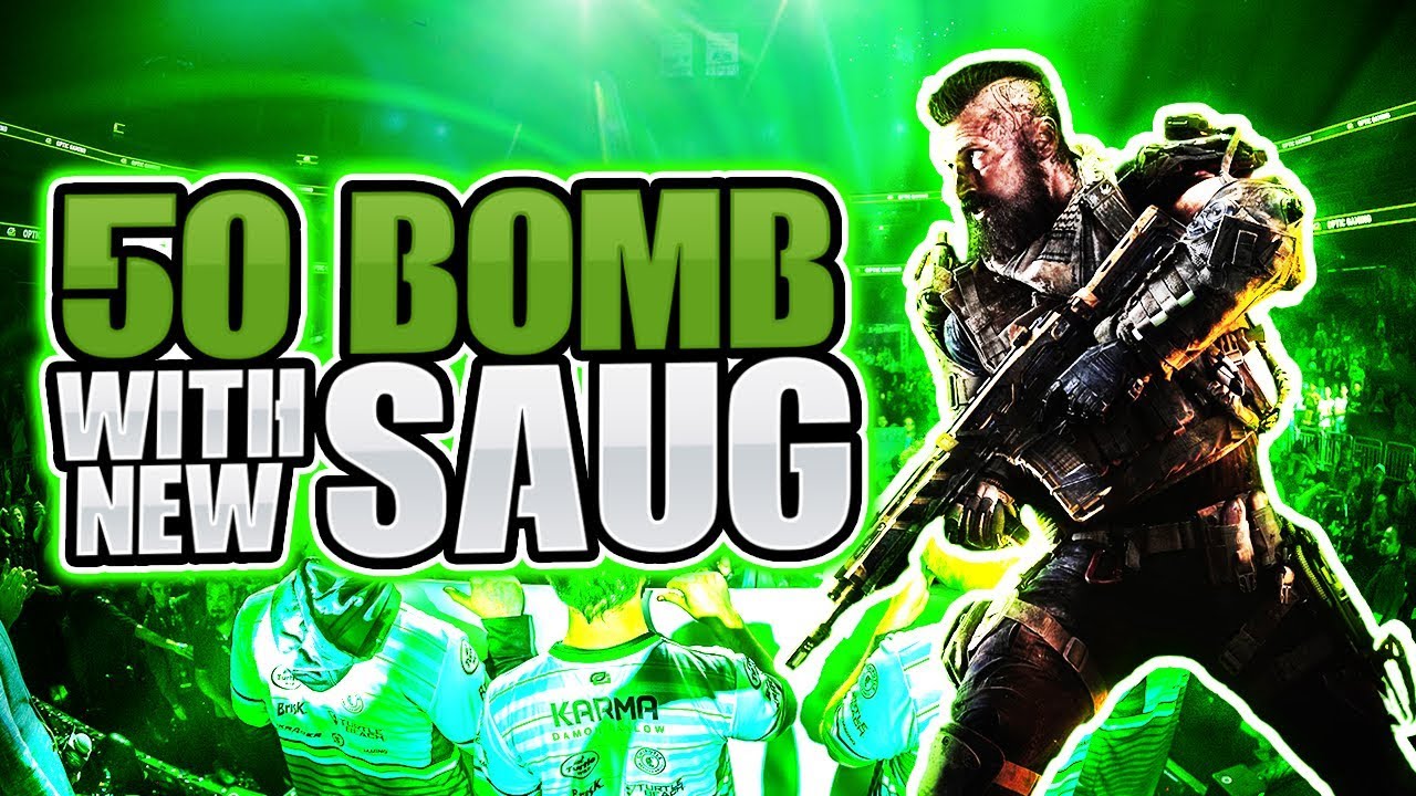 LOVING The Saug | 50 Bomb on Seaside Control | Bo4 League Play Gameplay ...