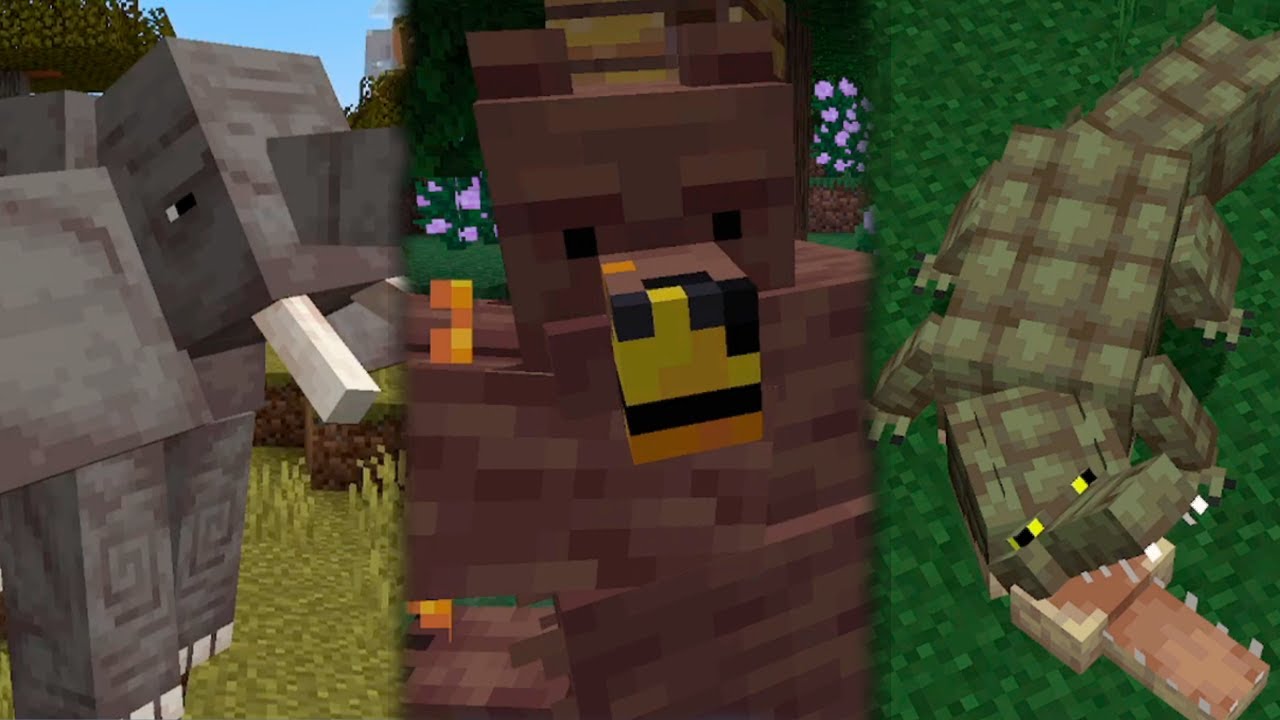 59 animais que DEVERIAM estar no Minecraft (Alex's Mobs Mod) - YouTube