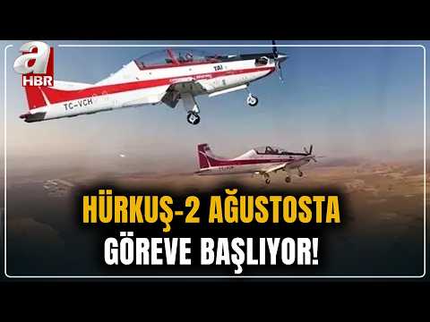 Pilotlar HÜRKUŞ-2 ile yetişecek! HÜRKUŞ göreve başlıyor...  | A Haber