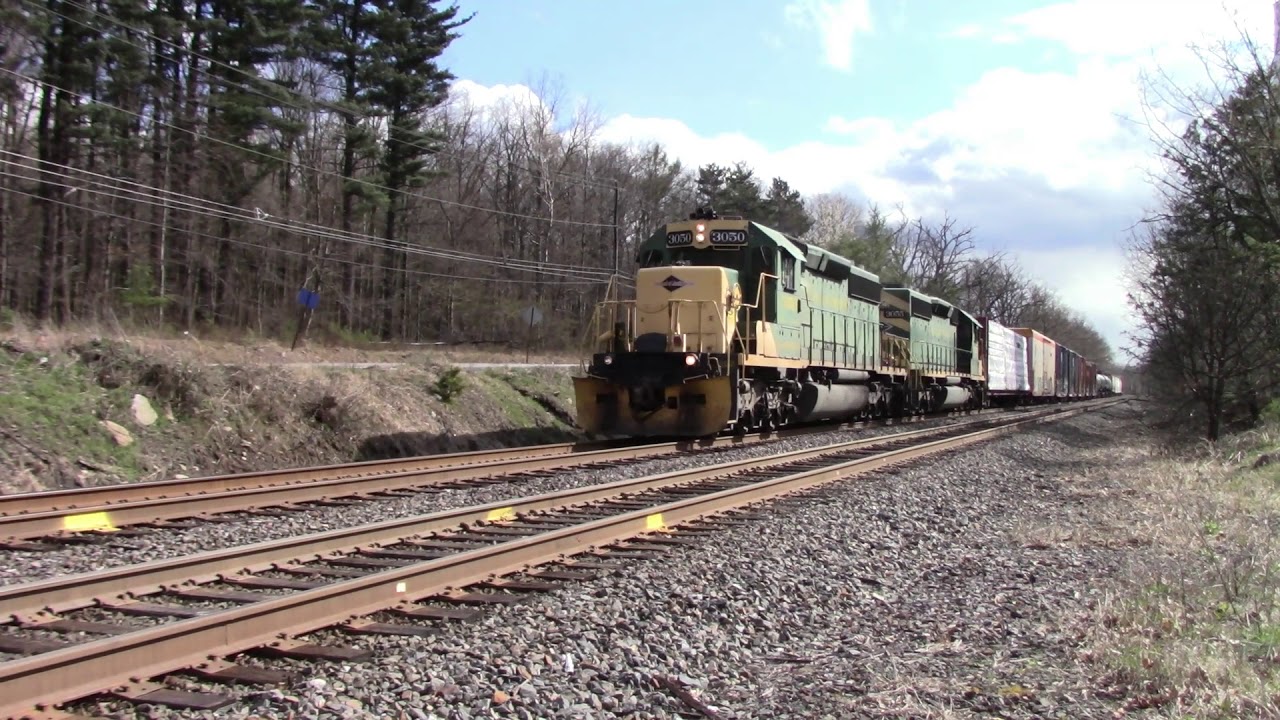 RBMN 3050/3055 lead National Train Day NRFF - YouTube