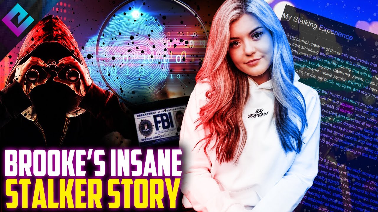 100T Brookeab Stalker Story a BIG Issue for Female Streamers - YouTube