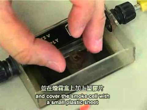 Smoke Particle Observations --- Example of Brownian Motion - YouTube