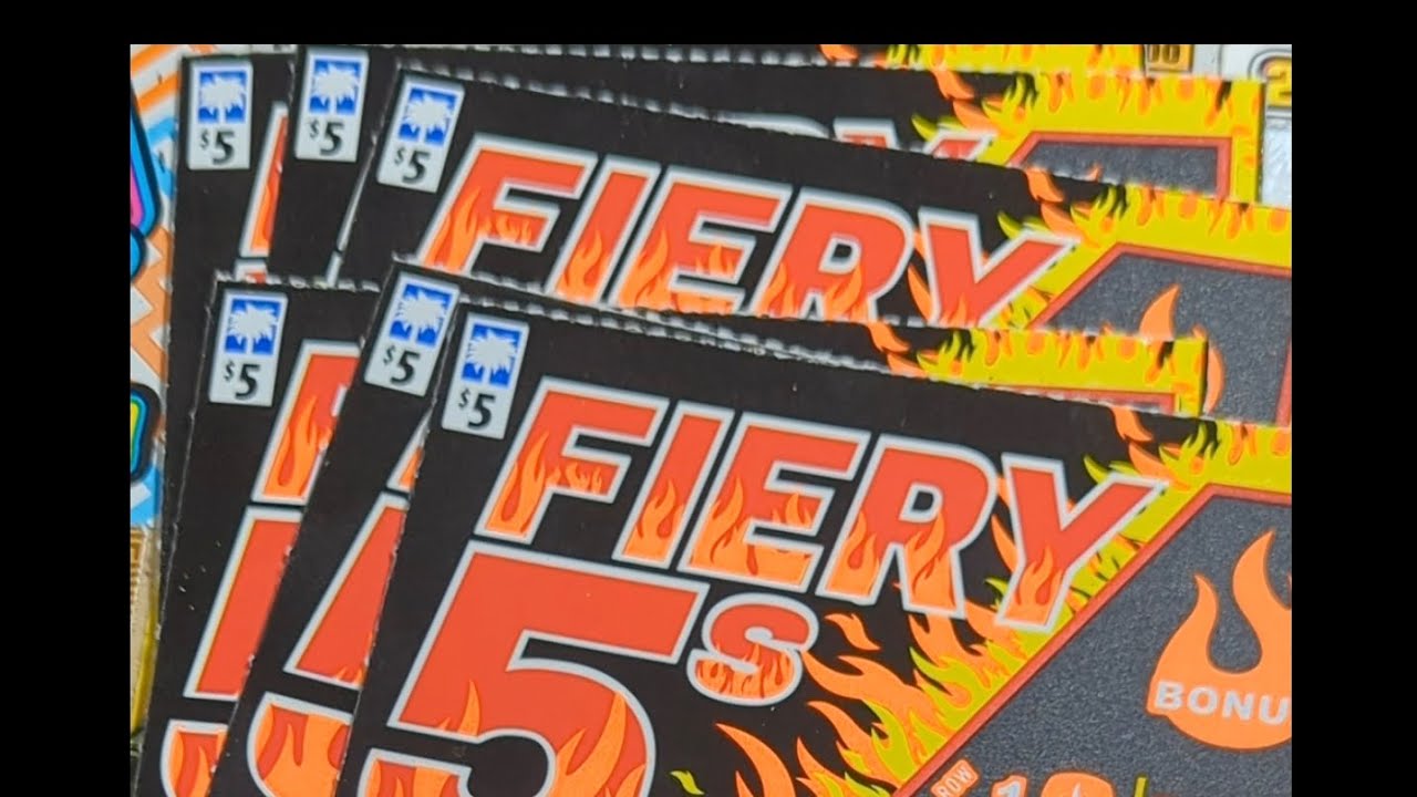 FIERY 5'S South Carolina lottery tickets $30 Session - YouTube