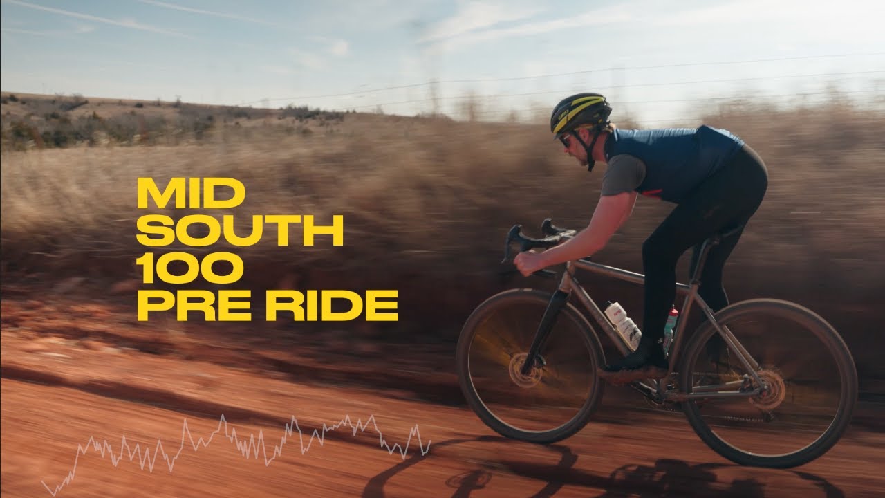 Mid South 100 mile route pre-ride - YouTube