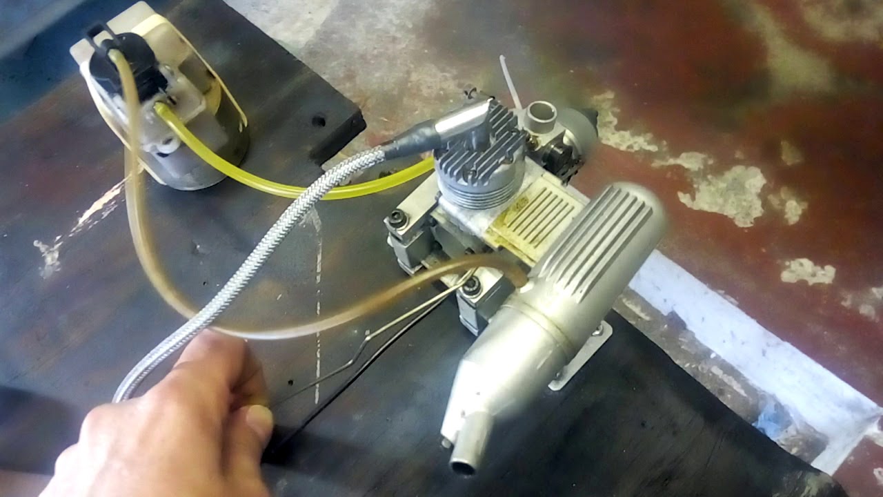 OS 40 SF,gasoline, 15 minutes in - YouTube