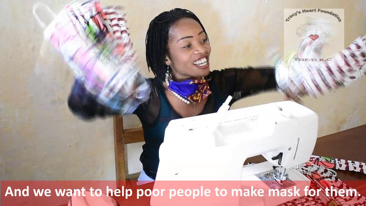 MASKS MADE FROM TRACY’S - YouTube