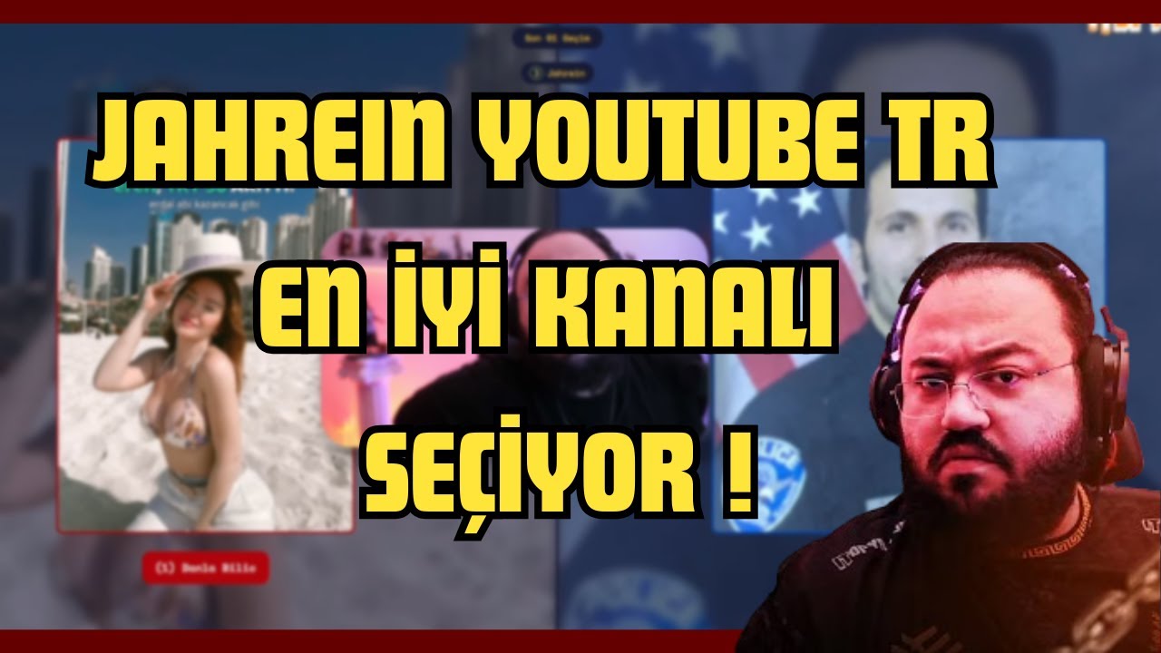 JAHREİN YOUTUBE TR EN İYİ KANALI SEÇİYOR ! - YouTube