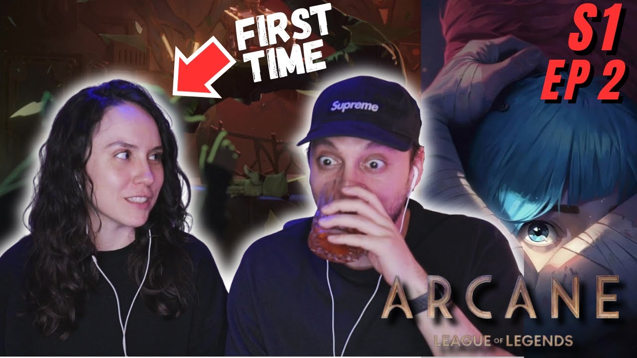 MY WIFES FIRST TIME WATCHING ARCANE SEASON 1 EPISODE 2! - YouTube