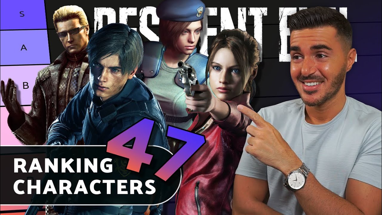 Ranking 47 Resident Evil Characters! | Tier List - YouTube