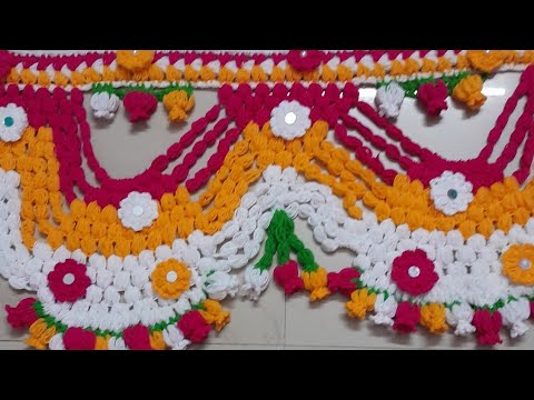 Toran /flowers toran/ukkaperda/Get parda /Door hanging/part-[3]गेट परदा ...