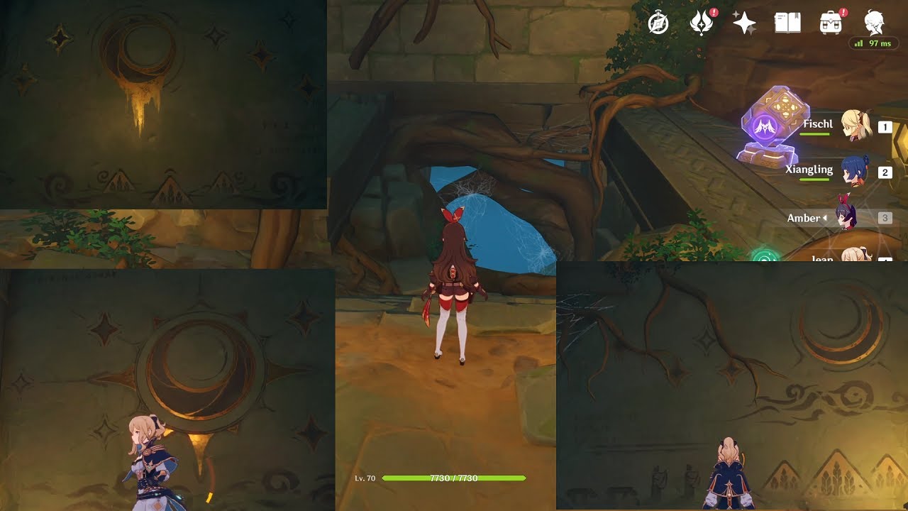Torch / Mural Puzzle in Shirikoro Peak | Genshin Impact - YouTube